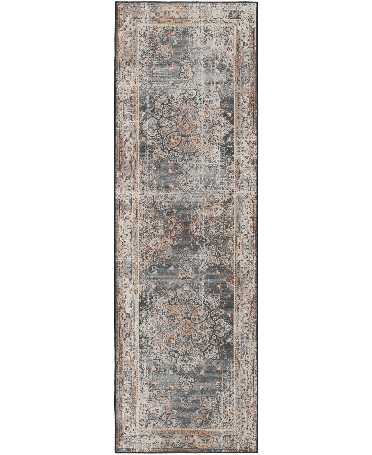 Click here for Dalyn Jericho JC6 26 x 10 Runner Area Rug - Charco... prices