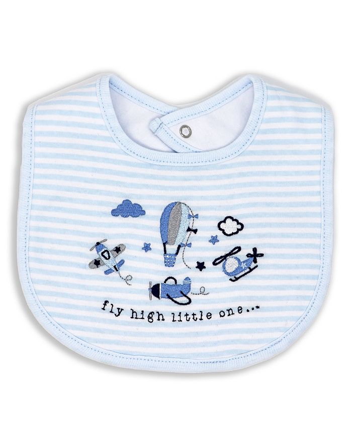 Rock-A-Bye Baby Boutique Baby Boys Fly High Layette Gift in Mesh Bag, 5 ...