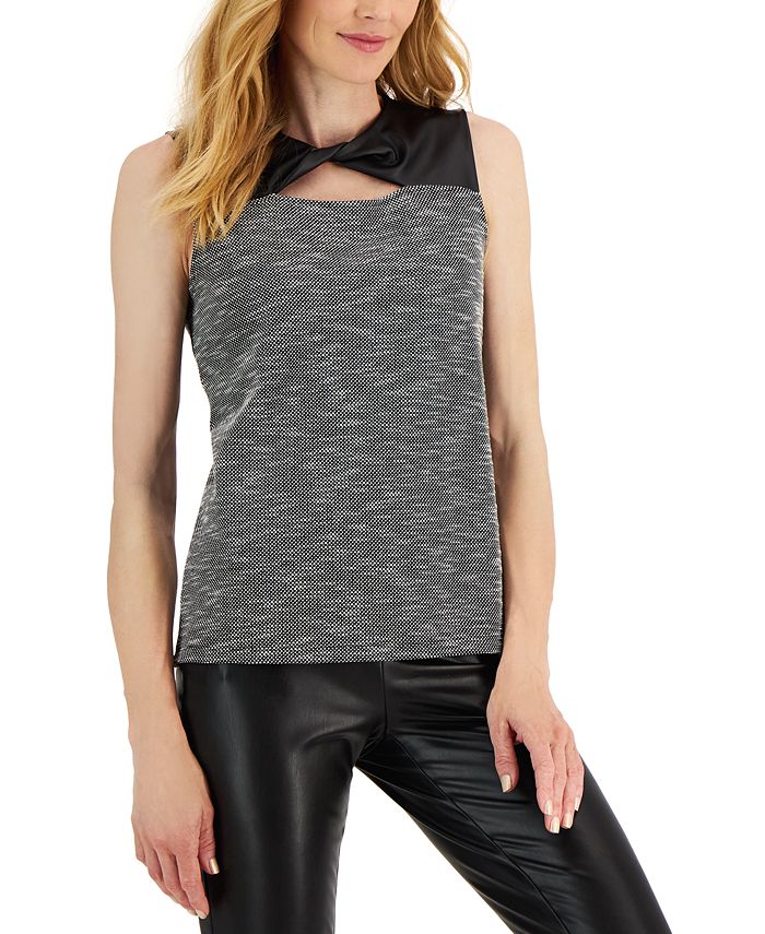 Kasper Women's Twisted Top - Macy's