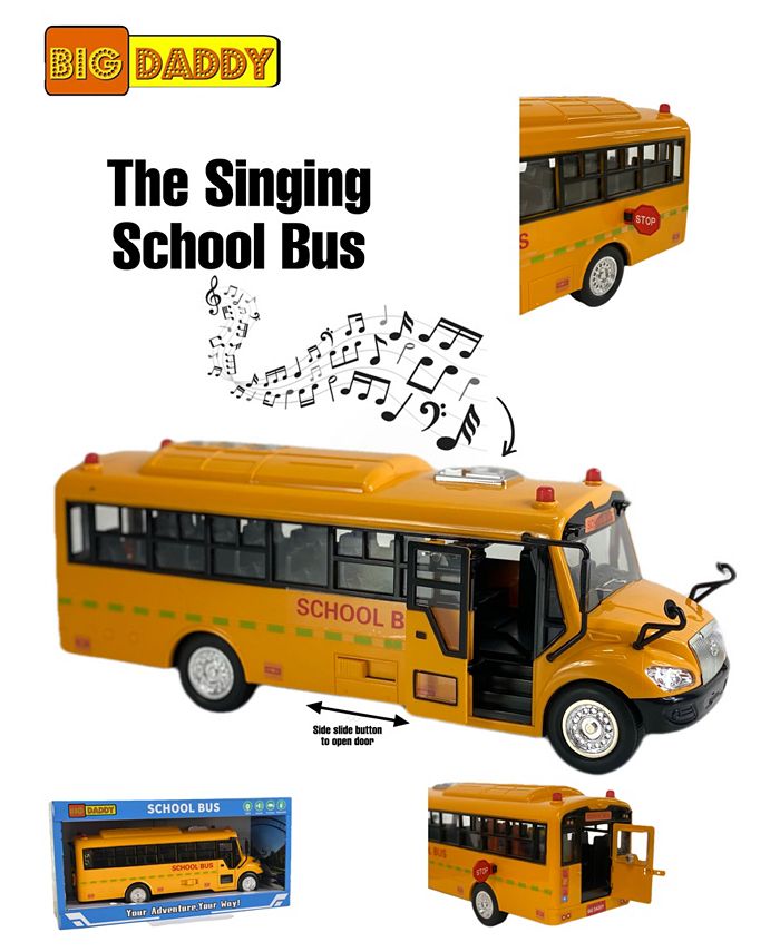 Big Daddy Mag-Genius School Bus with Lights and Sound and Greetings toy ...
