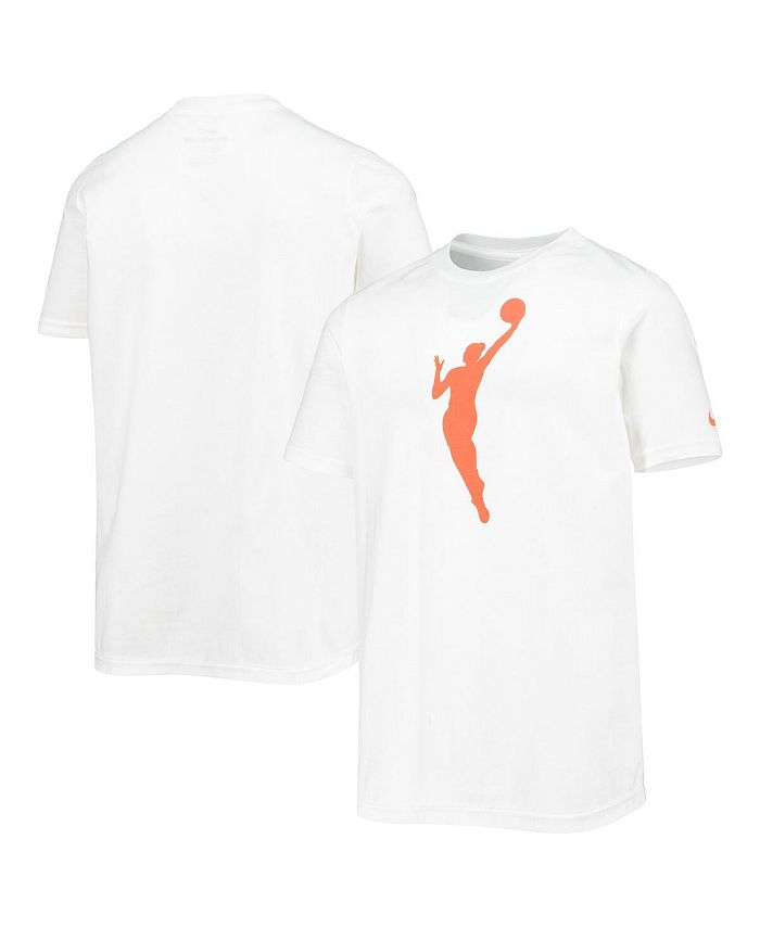 Nike Big Boys White WNBA Primary Logo T-shirt - Macy's