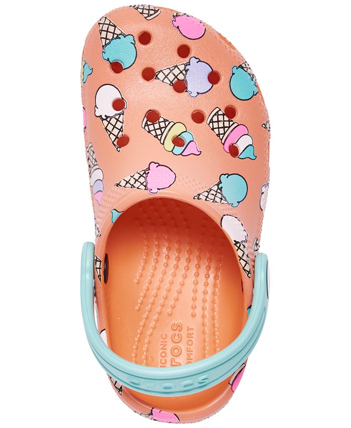 Crocs Toddler Girls Classic Pool Party Clogs from Finish Line - Macy's
