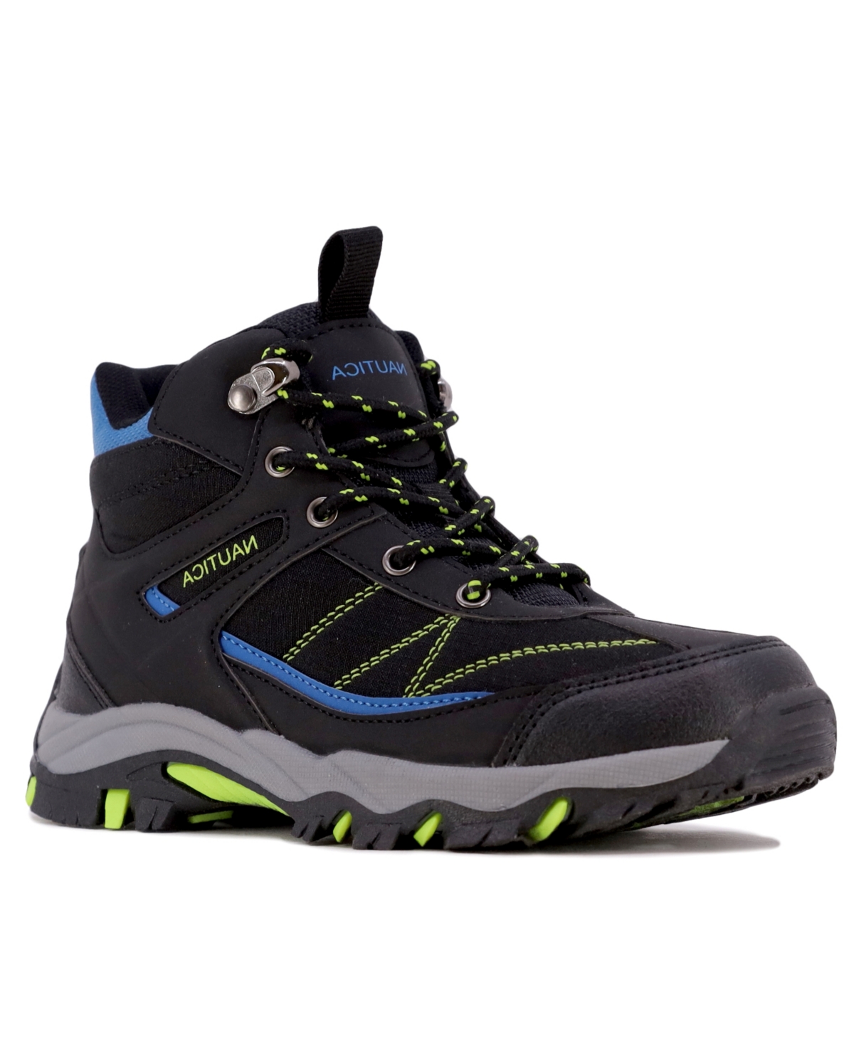Click here for Nautica Little Boys River Rock Hiking Boots - Blac... prices