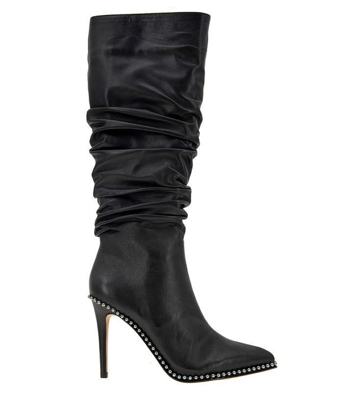 BCBGeneration Women's Harbi Pointy Toe Genuine Leather Boots - Macy's