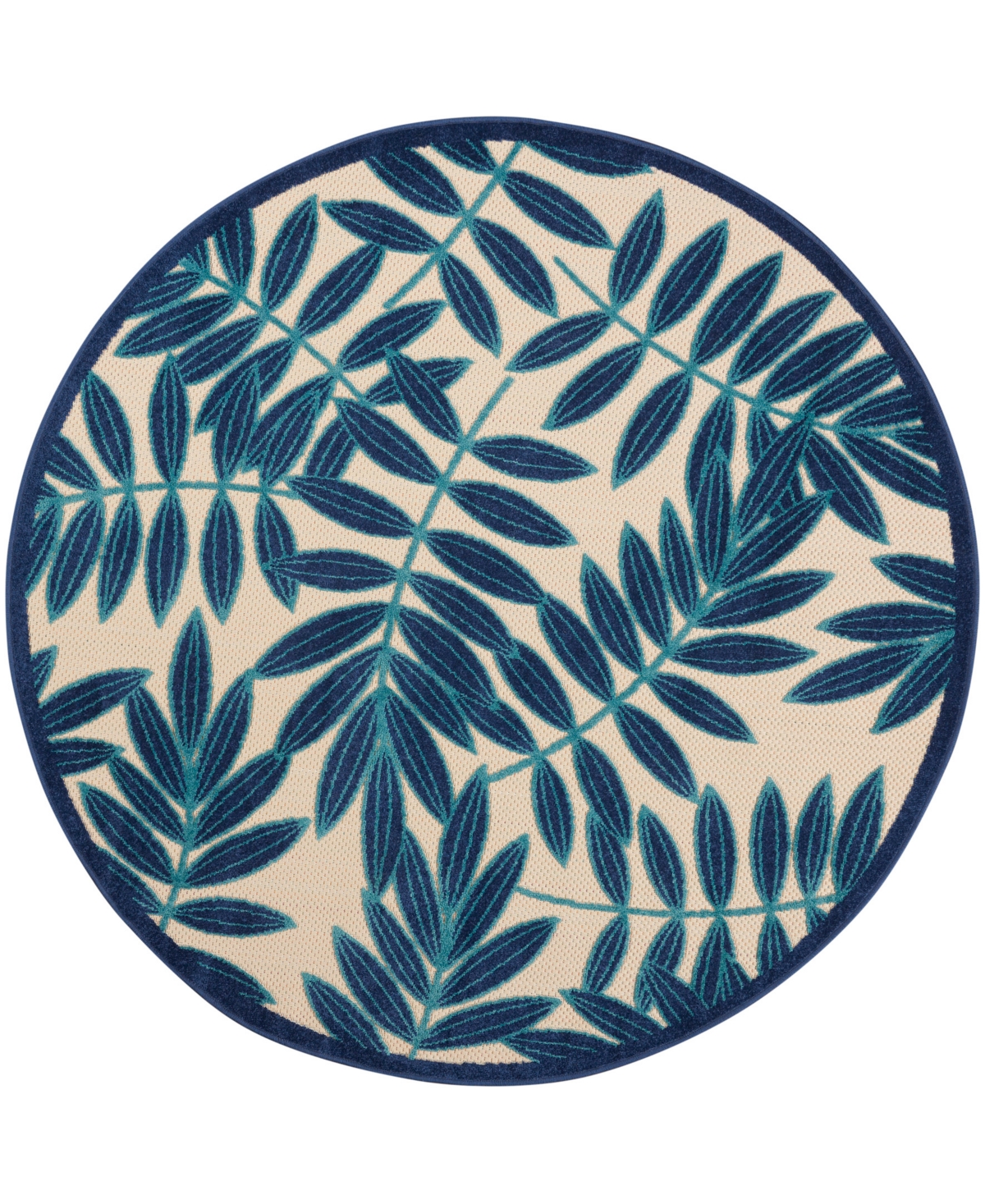 Click here for Nourison Home Aloha ALH18 4 x 4 Round Area Rug - N... prices