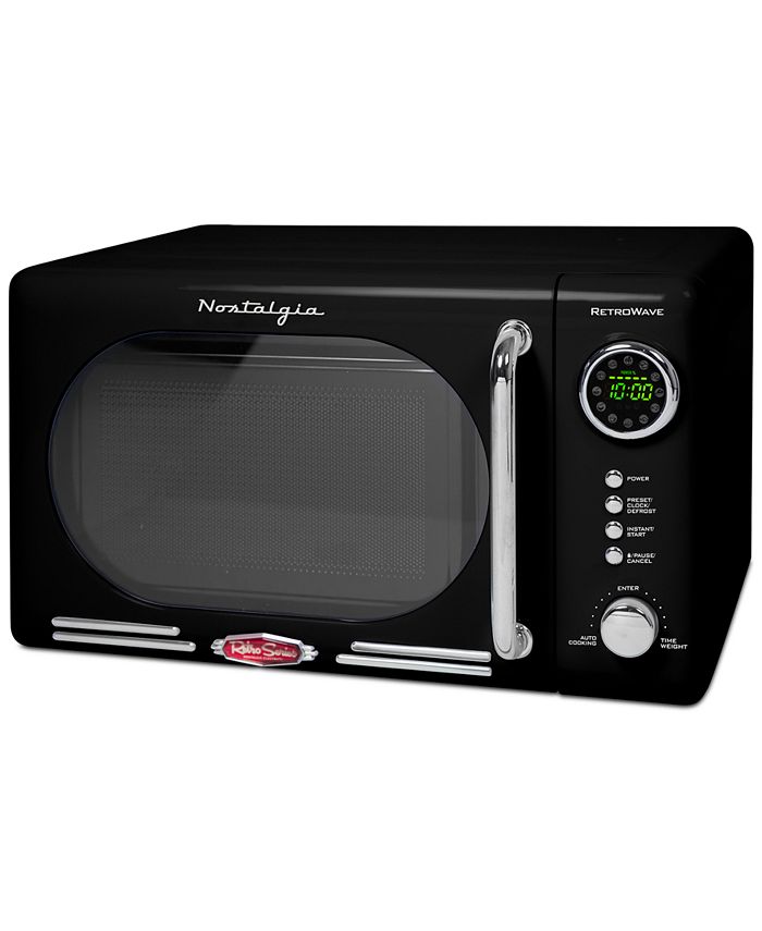 Nostalgia NRMO7AQ6A Retro 700-Watt LED Microwave & Reviews - Small ...