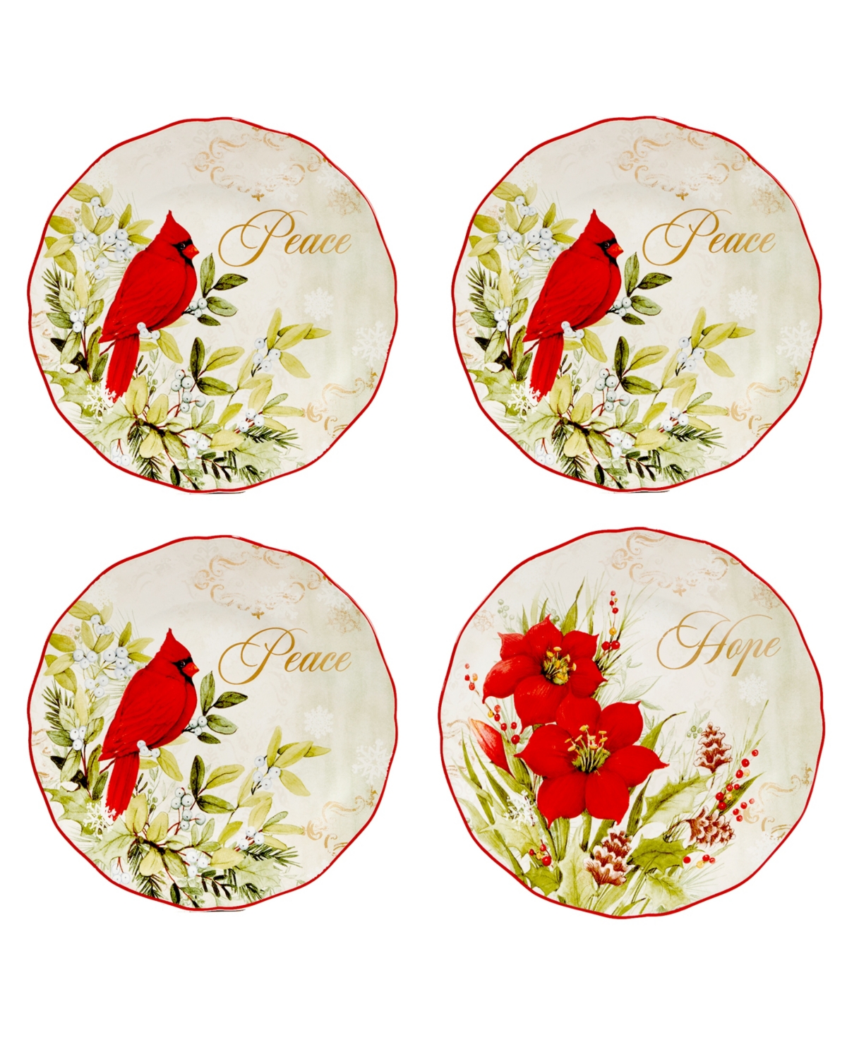 Click here for Certified International Winters Medley 4 Piece Des... prices
