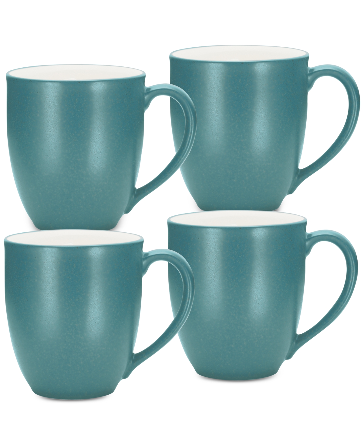 Click here for Noritake Colorwave Mugs 12-oz  Set of 4 - Turquois... prices