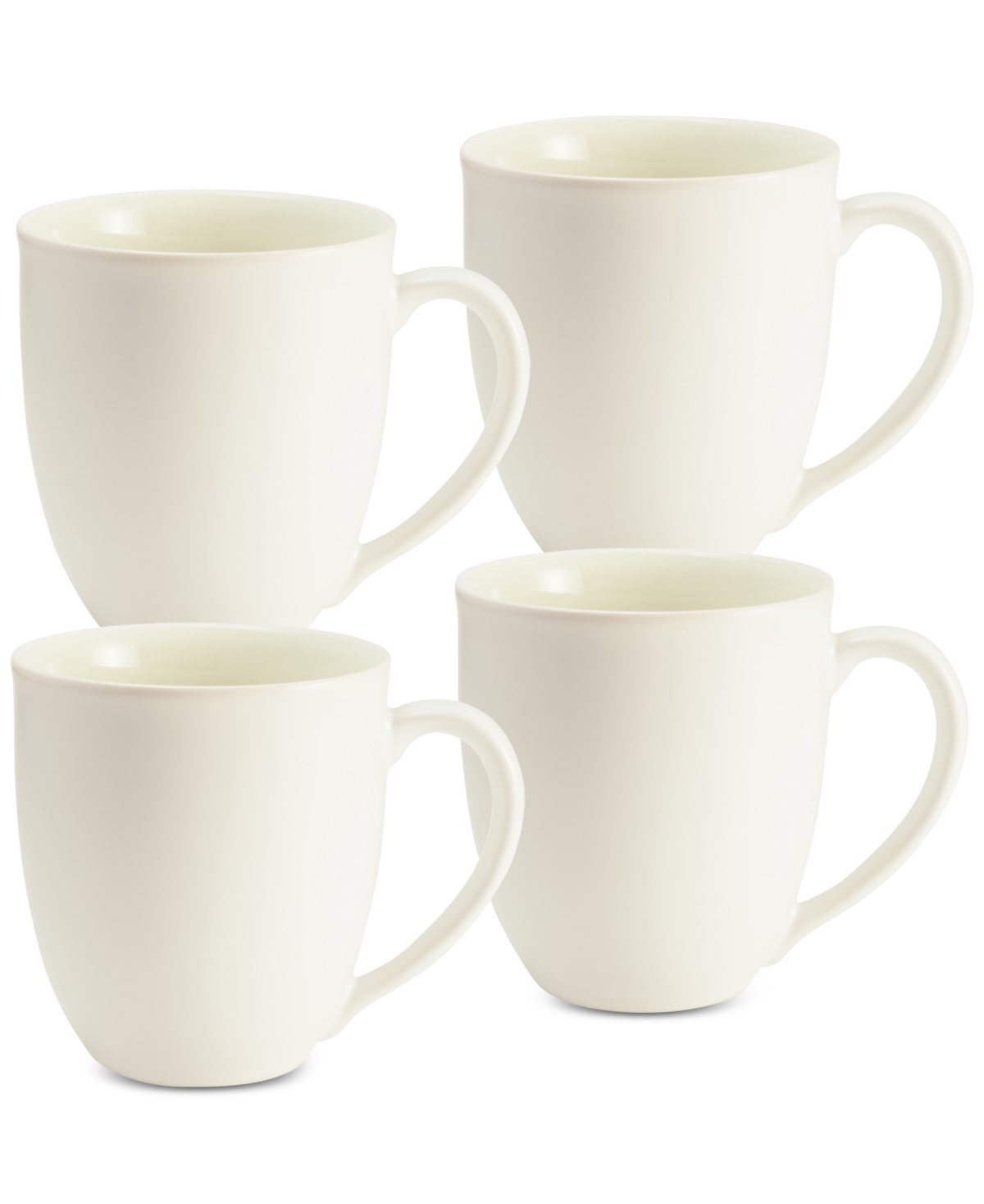 Click here for Noritake Colorwave Mugs 12-oz  Set of 4 - White prices