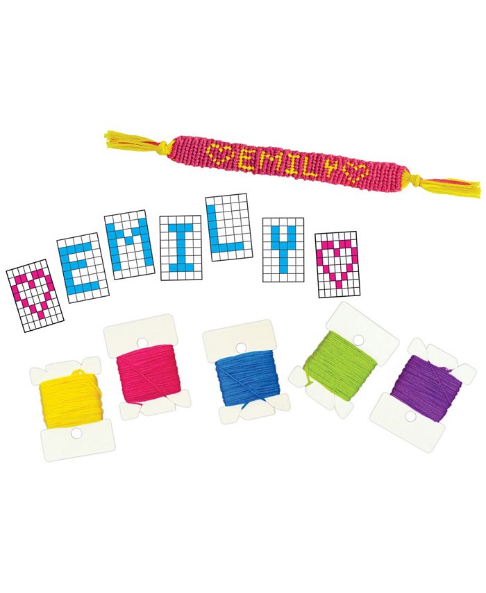 Klutz Personalized Friendship Bracelets Set, 217 Piece - Macy's