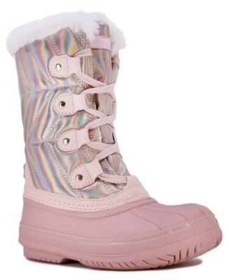 Little Girls Snow Boots - Macy's