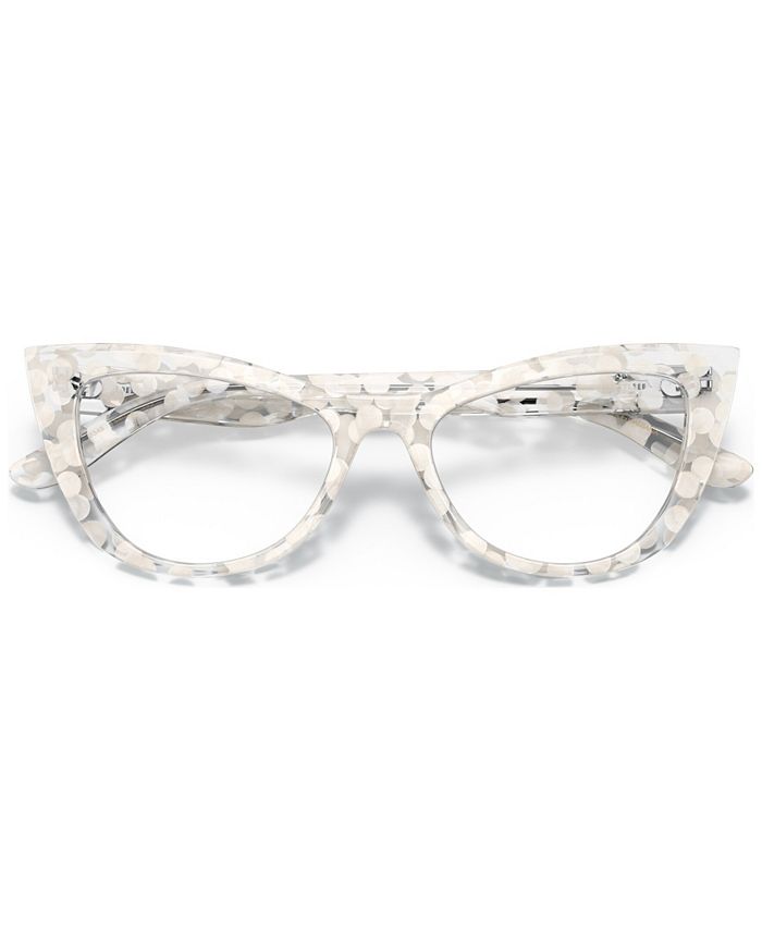 Dolce&Gabbana DG3354 Women's Cat Eye Eyeglasses - Macy's