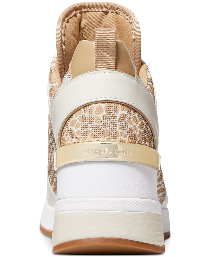 Michael Kors Women's George Trainer Lace-Up Sneakers - Macy's