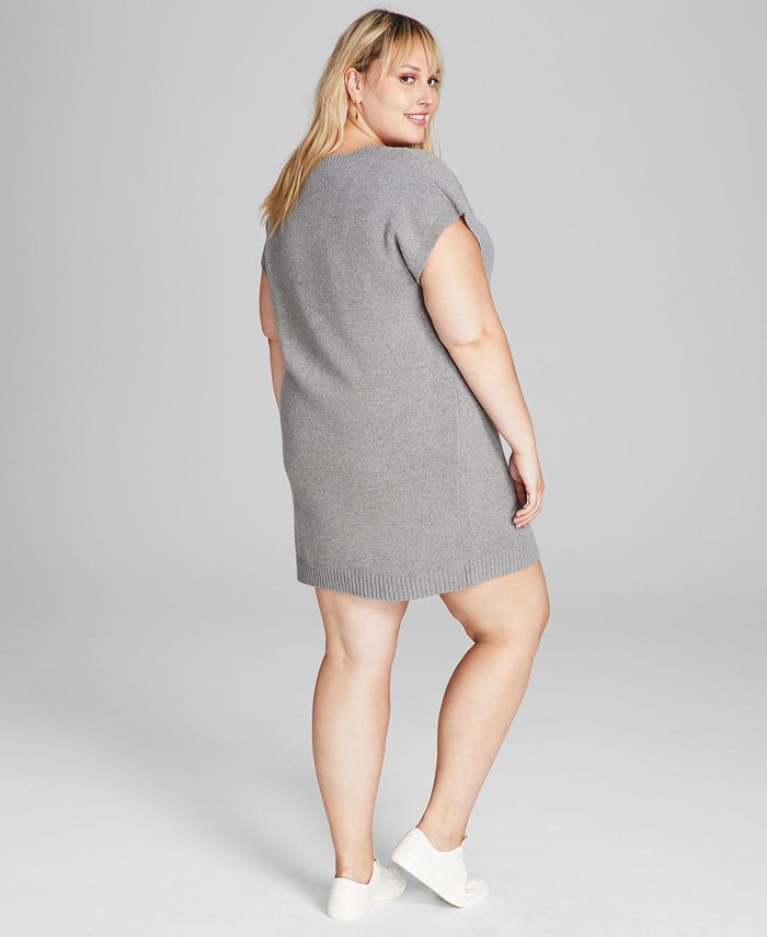 And Now This Trendy Plus Size Vest Dress & Reviews - Dresses - Plus ...