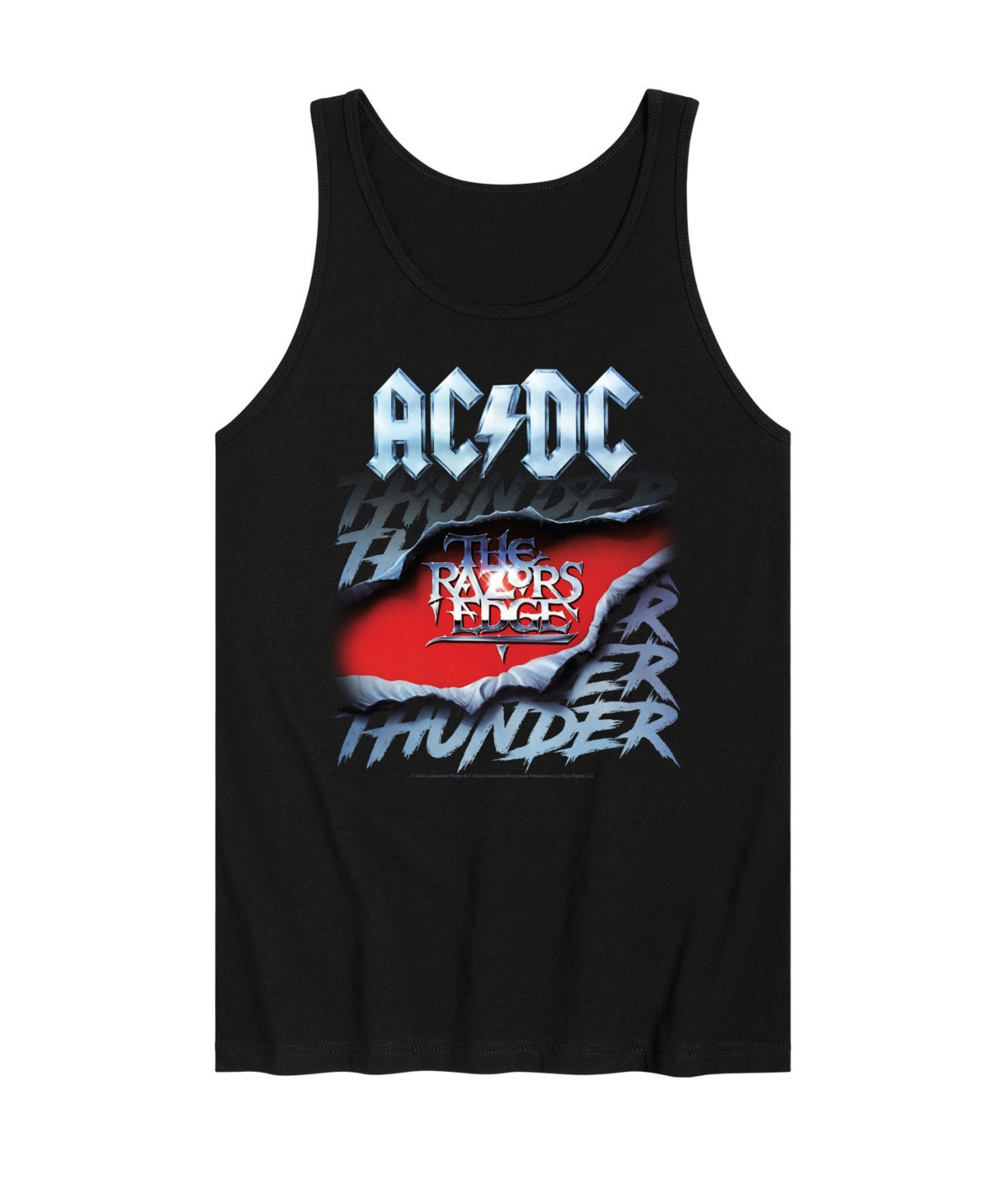 Click here for Mens Acdc Thunder Tank - Black prices
