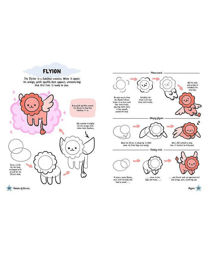 Barnes & Noble How to Draw Cute Beasts by Angela Nguyen - Macy's