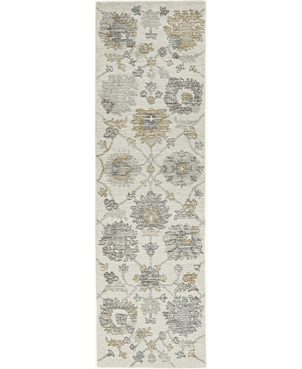 Click here for Kas Hudson 2461 23 x 8 Runner Area Rug - Ivory prices