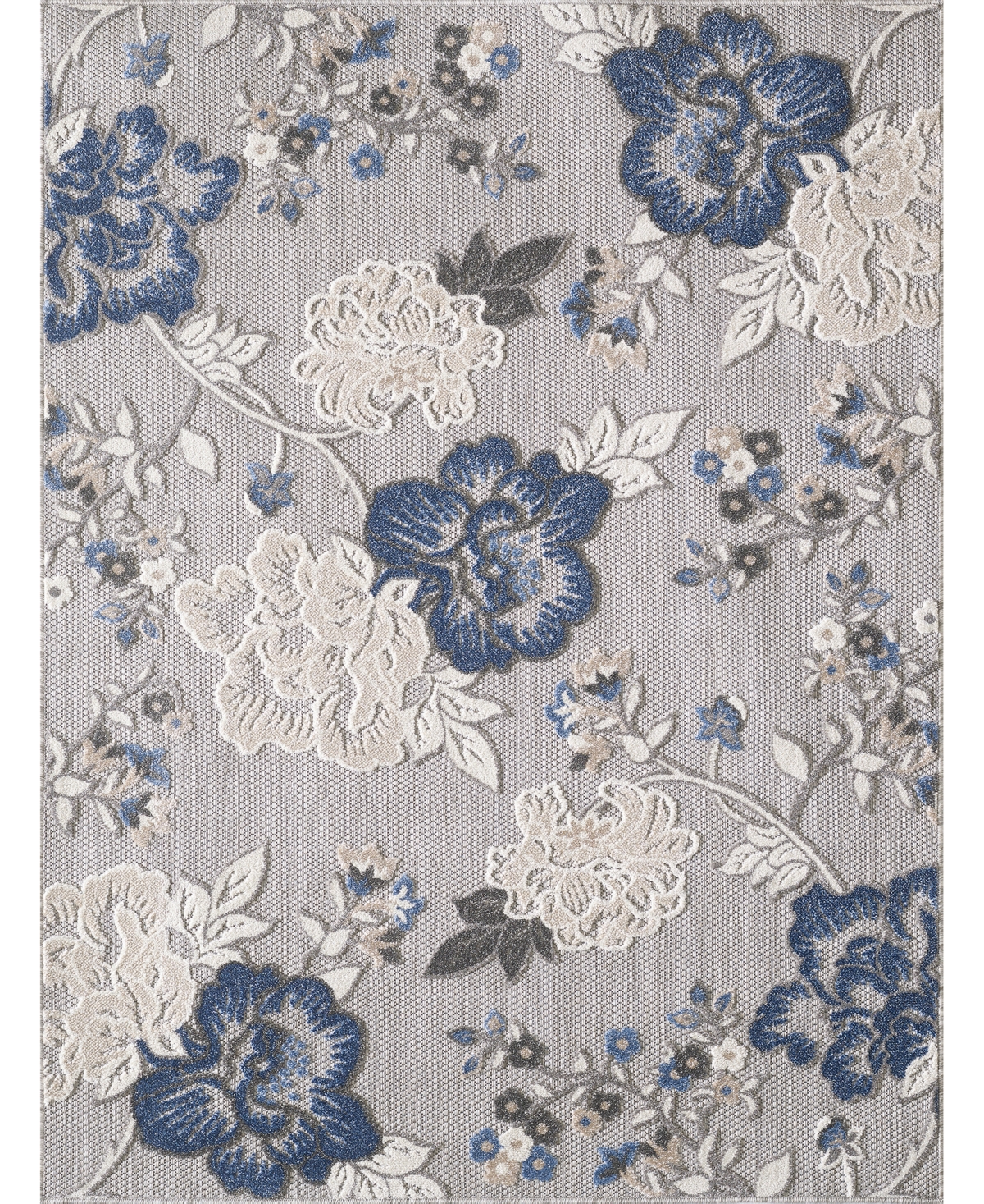 Click here for Kas Calla 6938 33 x 411 Outdoor Area Rug - Gray  B... prices