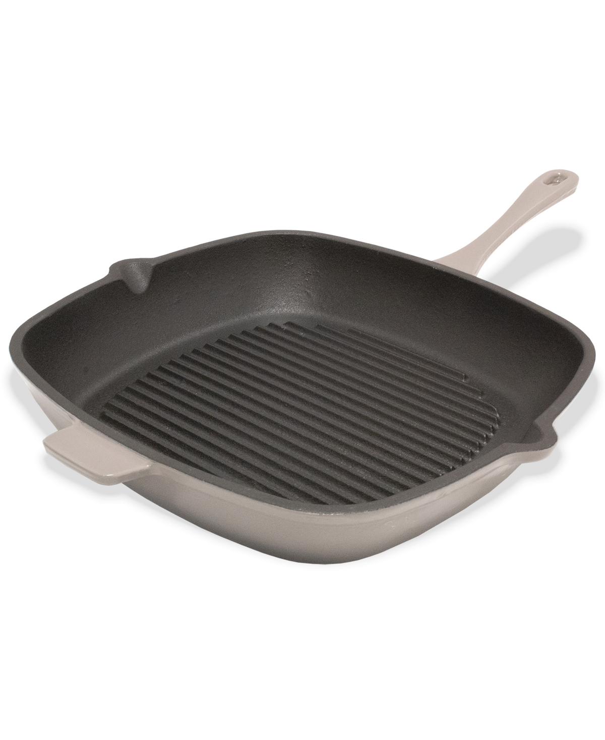 Neo Cast Iron Square Grill Pan  11 - Oyster