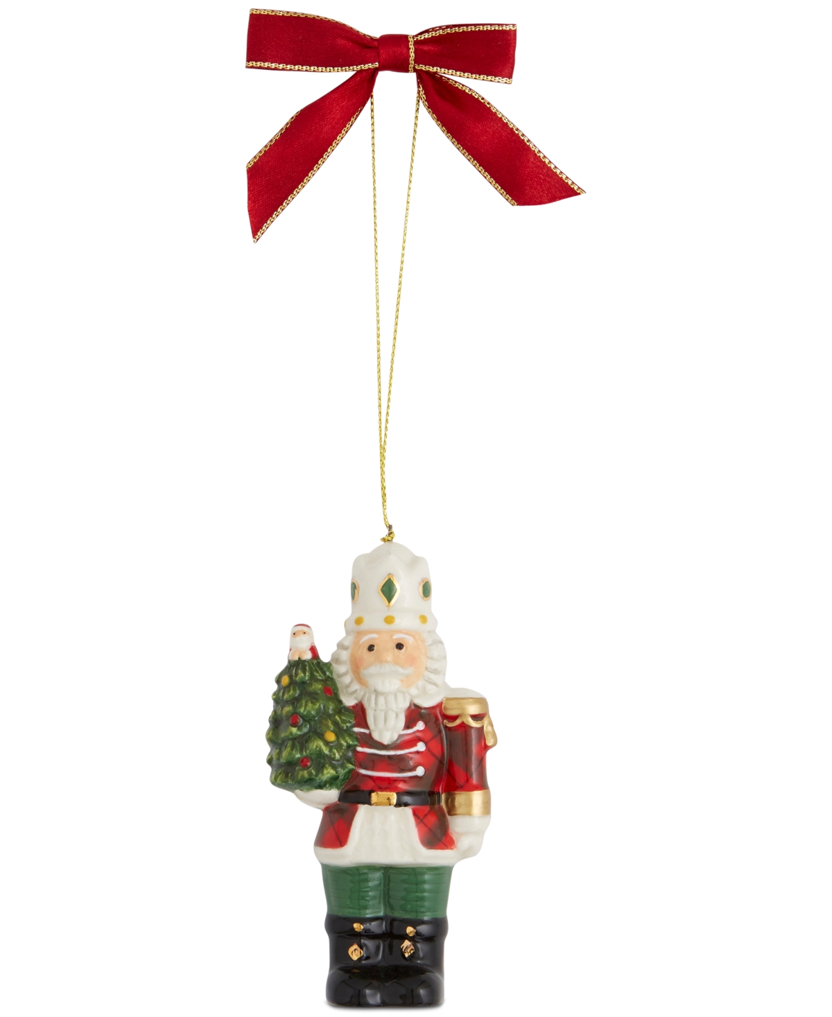 Click here for Christmas Tree Nutcracker Ornament - Green prices