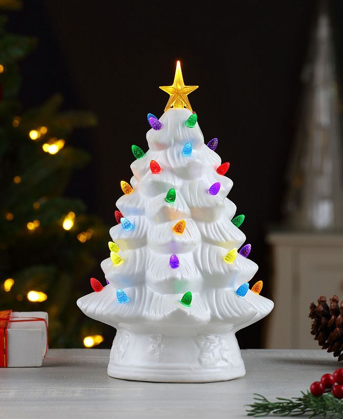 Mr. Christmas Nostalgic Tree, 12" - Macy's