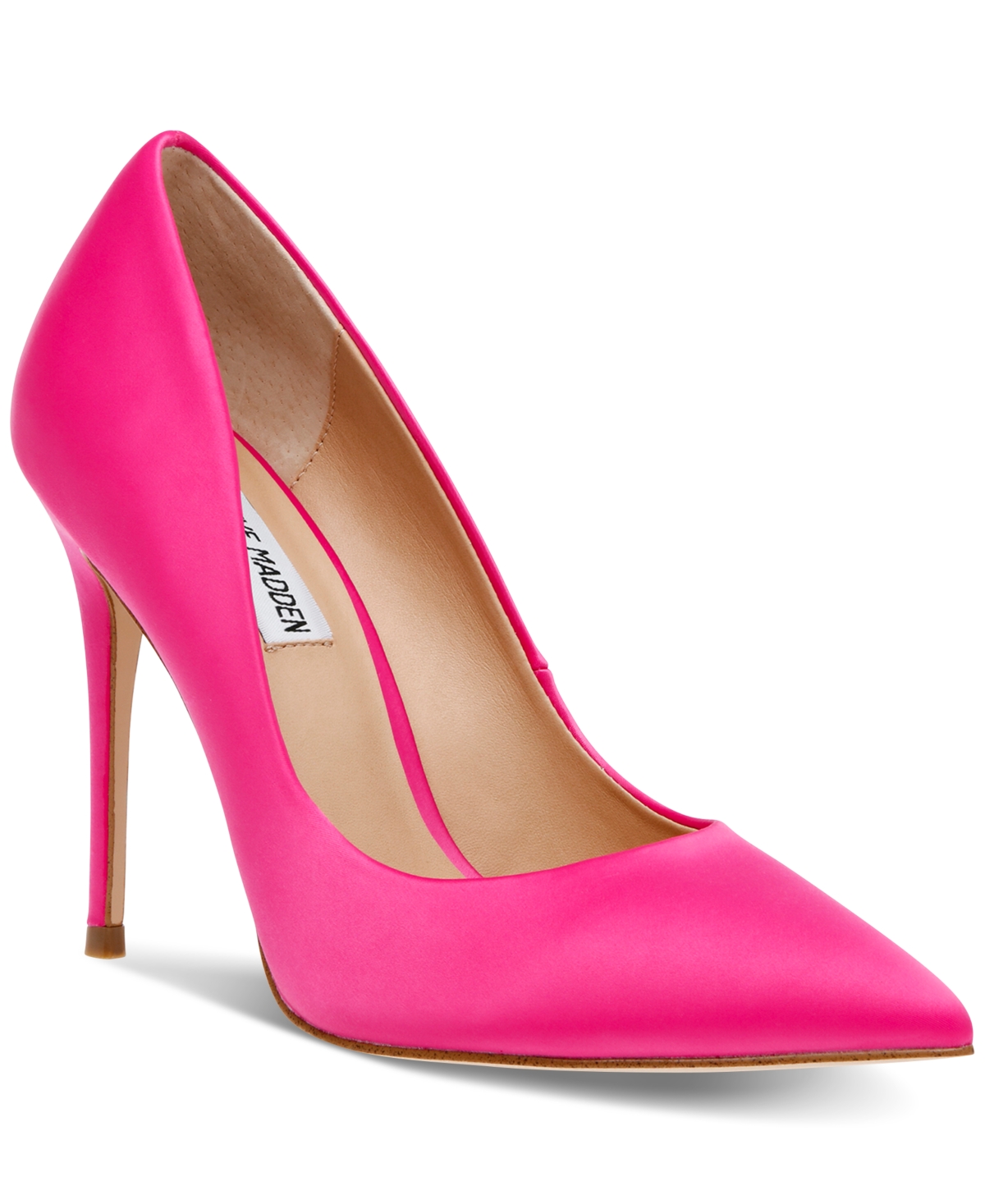 Steve Madden Daisie Pumps In Pink Satin | ModeSens