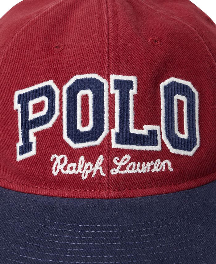 Polo Ralph Lauren Men's Logo Twill Ball Cap - Macy's