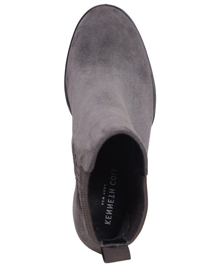 Kenneth Cole New York Women's Junne Lug Sole Chelsea Narrow Booties ...