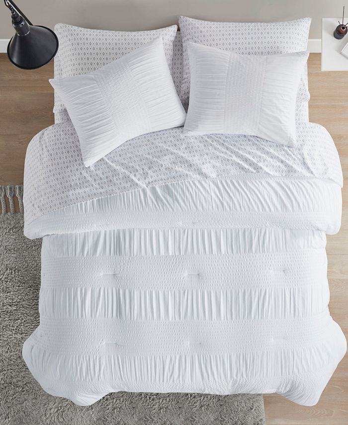 Madison Park Essentials Nimbus 7 Piece Comforter Set, Full - Macy's