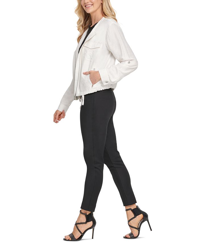 DKNY Women's Roll-Tab Jacket & Reviews - Jackets & Blazers - Women - Macy's