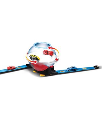 Jupiter Creations Pull Back Car Track With 2 Cars and Battle Globe ...