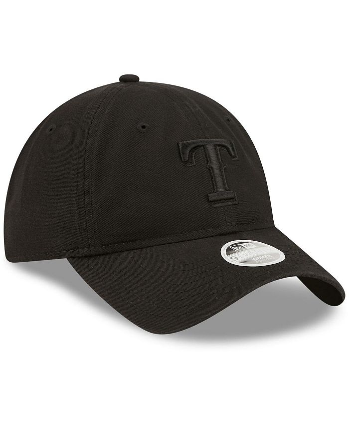 New Era Women's Texas Rangers Black on Black Core Classic II 9TWENTY ...