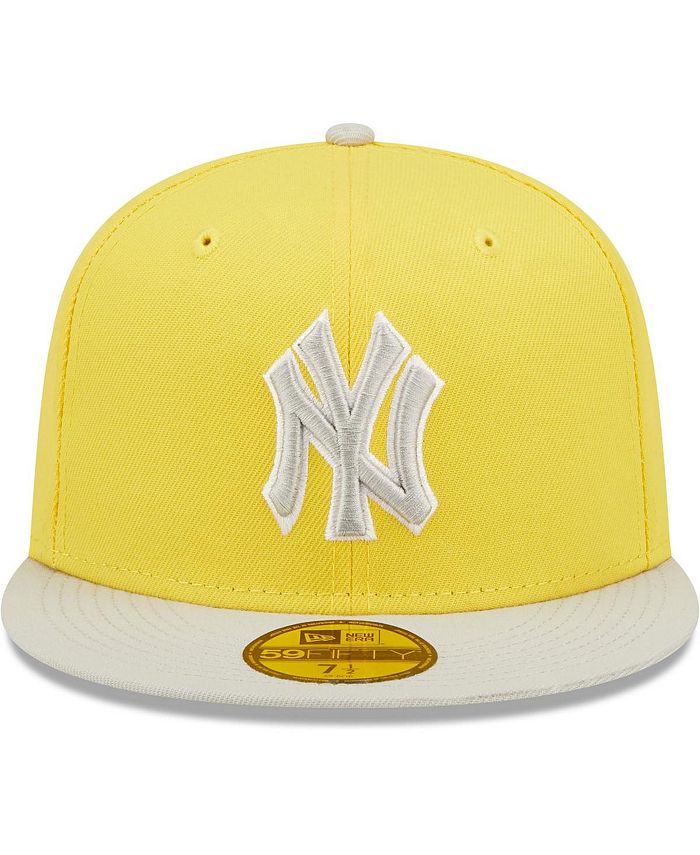 New Era Men's Yellow, Gray New York Yankees Spring Color Pack Two-Tone ...
