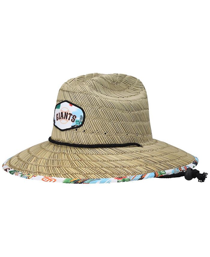 Reyn Spooner Men's Natural San Francisco Giants Logo Straw Hat - Macy's