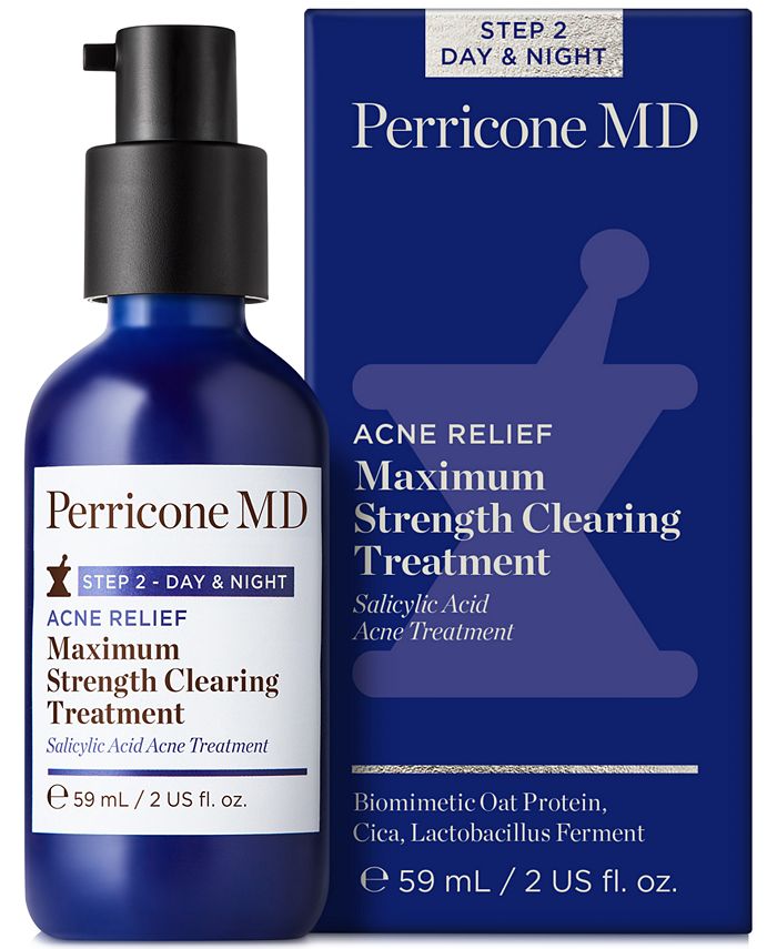 Perricone MD Acne Relief Maximum Strength Clearing Treatment, 2 oz ...