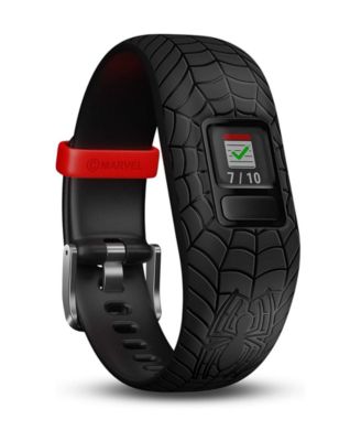 Garmin Vivofit jr. 2 Marvel Spider-Man Kids Activity Tracker Black - Macy's