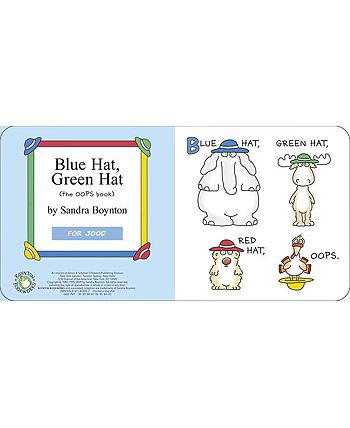 Barnes & Noble Blue Hat, Green Hat by Sandra Boynton - Macy's