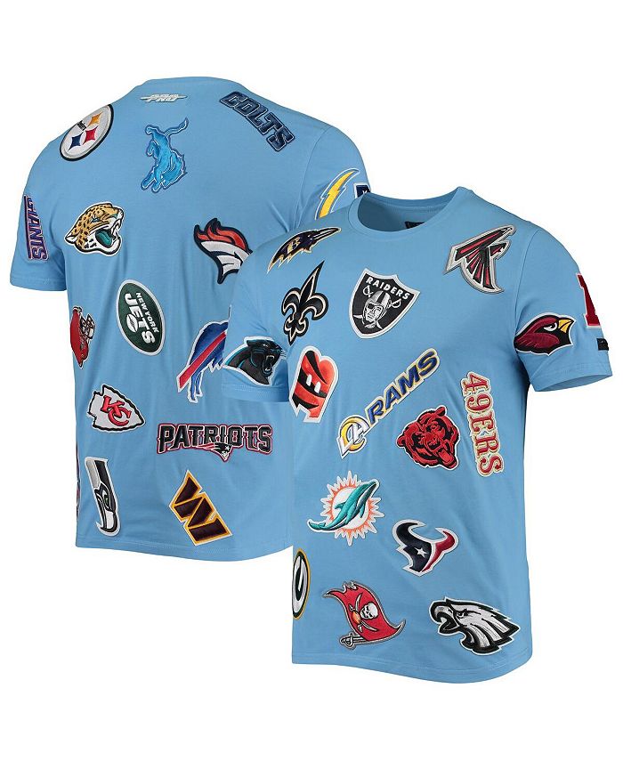 Pro Standard Men's Blue Nfl League Wordmark T-shirt - Macy's