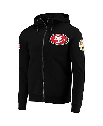 Pro Standard Men's Black San Francisco 49Ers 4-Hit Full-Zip Hoodie - Macy's