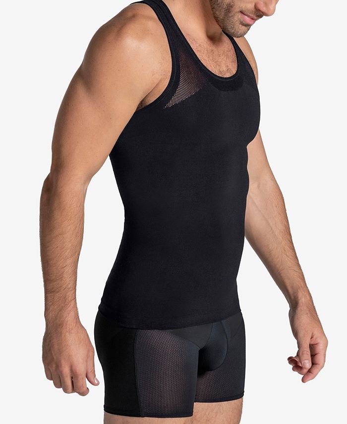 LEO Crew Neck Seamless Compression Tank - Macy's