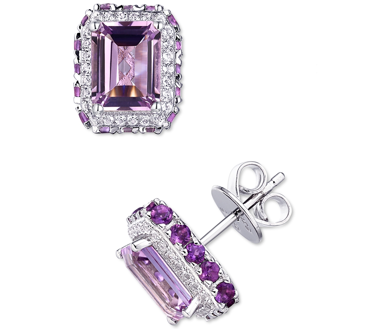 Click here for Amethyst (2 ct. t.w.) & White Topaz (1/5 ct. t.w.)... prices