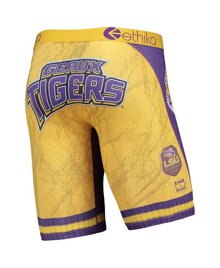 Ethika Men's Purple LSU Tigers Schoolin' Boxers Briefs - Macy's