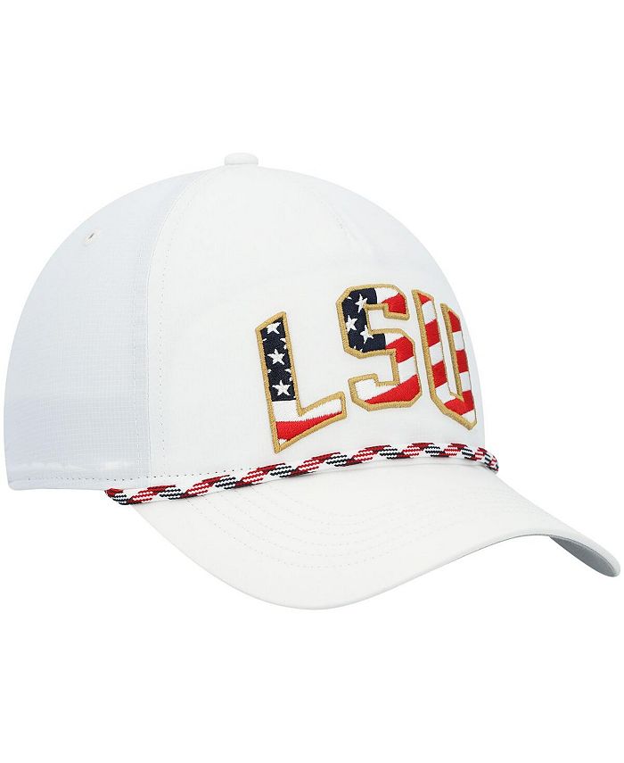 '47 Brand Men's '47 White LSU Tigers Stars and Stripes Flag Flutter ...