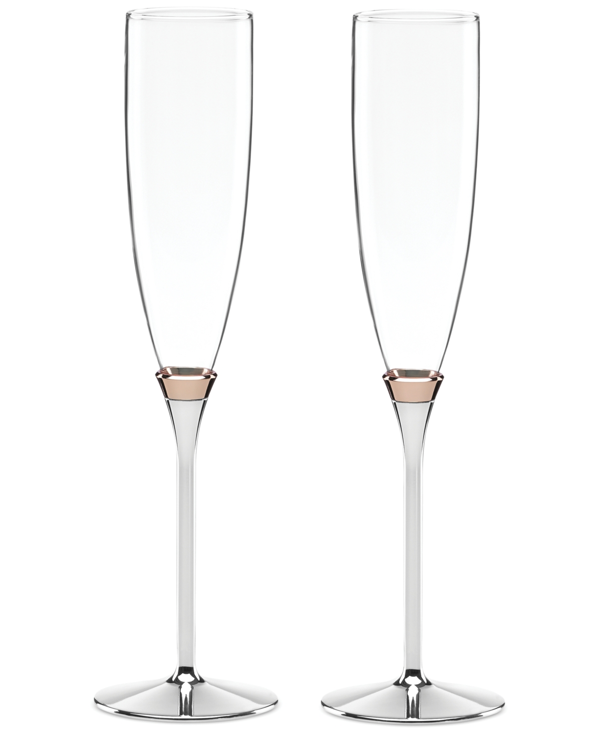 Click here for kate spade new york Rosy Glow Toasting Flute Pair prices
