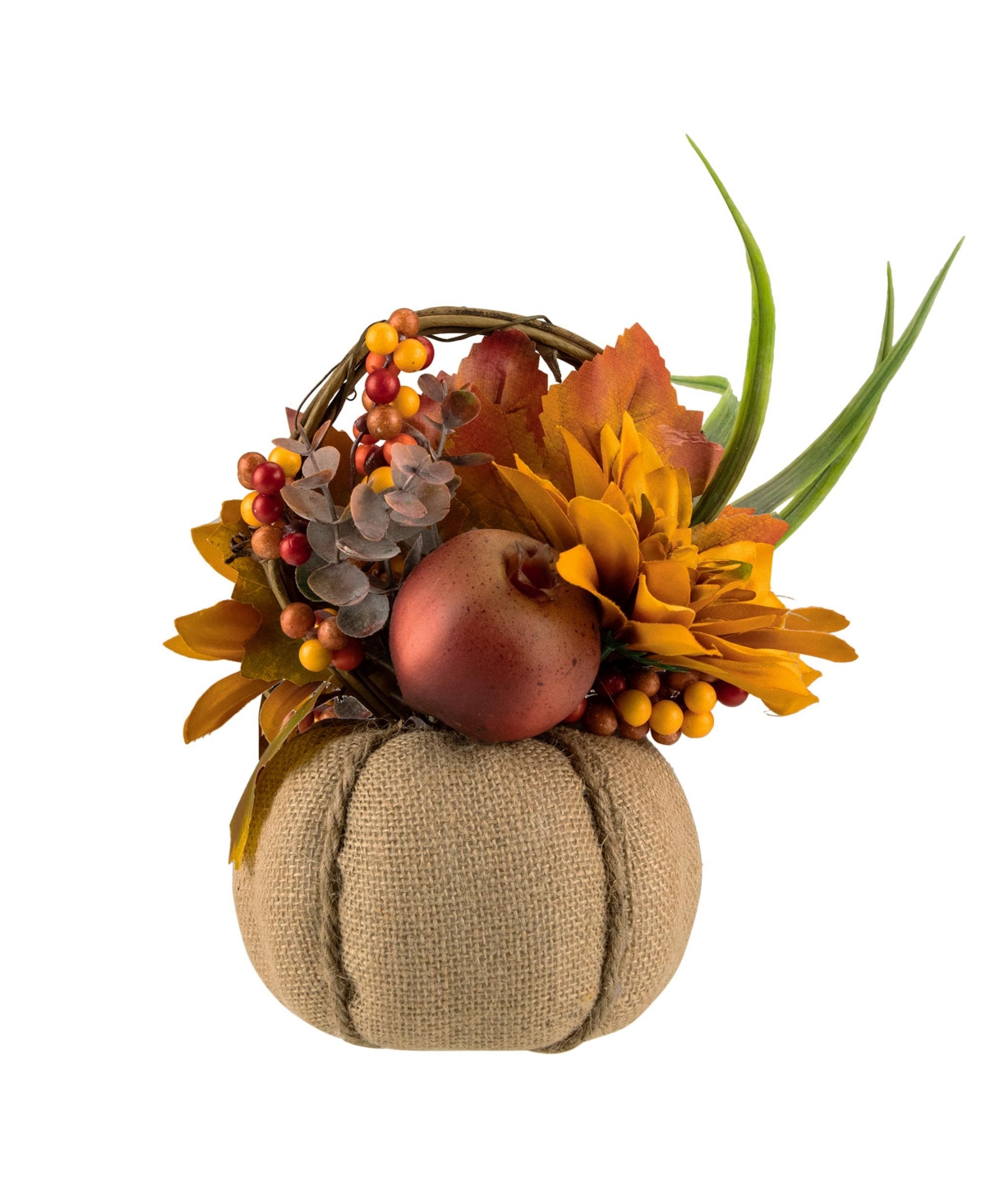 Click here for Northlight Mixed Autumn Harvest Flora in a Pumpkin... prices