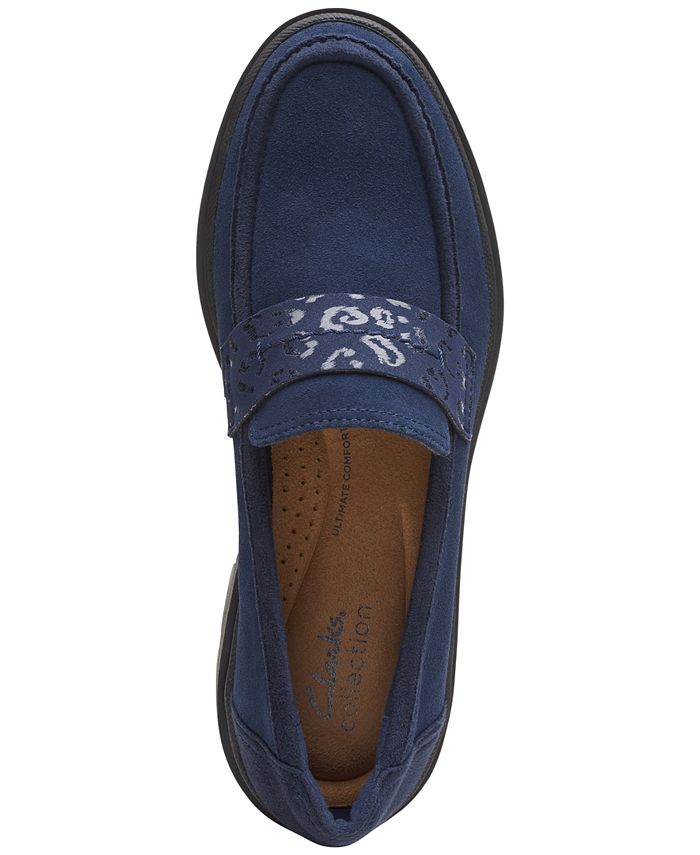Clarks Women's Calla Ease Slip-On Loafer Flats - Macy's