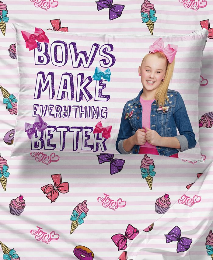 Jojo Siwa 5 Piece Sweet Life Bed Set, Twin - Macy's