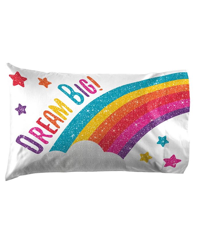 Jojo Siwa 4 Piece Rainbow Sparkle Sheet Set, Full - Macy's