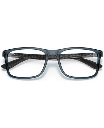 Ray-Ban RB8908 OPTICS Unisex Rectangle Eyeglasses - Macy's