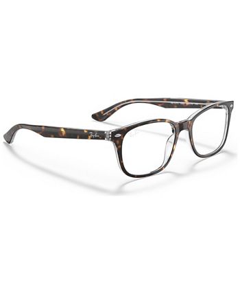 Ray-Ban RX5375 Unisex Square Eyeglasses - Macy's